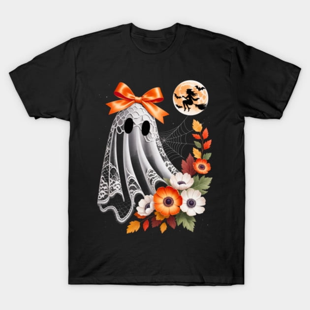 Cute Ghost Halloween Funny Retro Paranormal Spirit Boo Simple ...