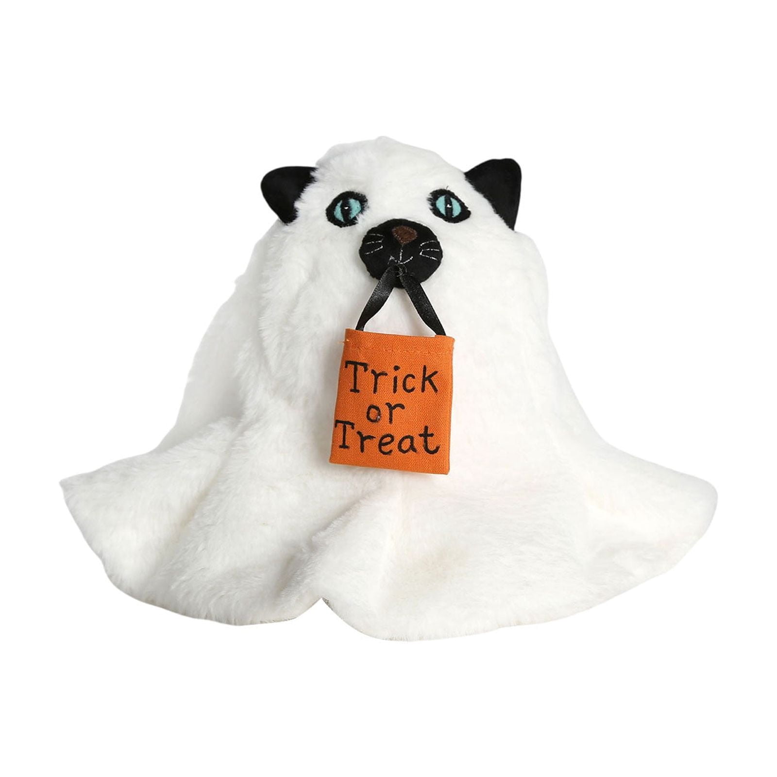 Cute Ghost Halloween Plush Throw Pillow, Spooky Halloween Stuffed ...
