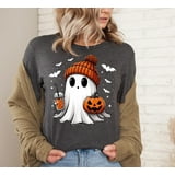 Cute Ghost Halloween Shirt Spooky Ghost, Ghost Boo Shirt, Cute Ghost T ...