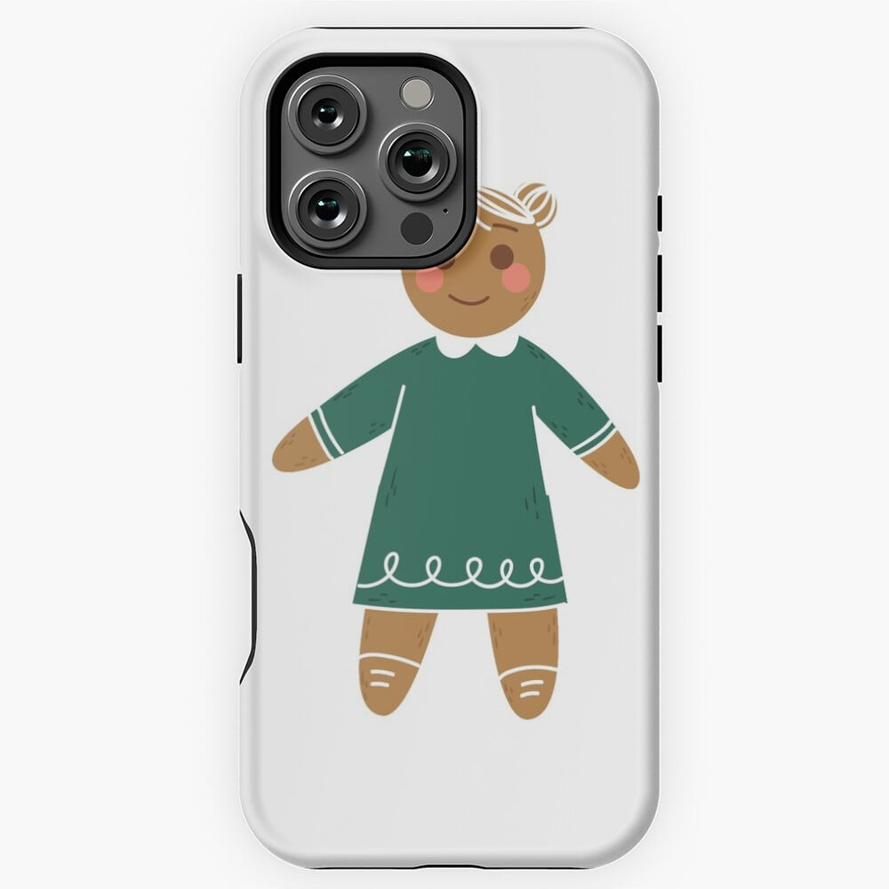 Cute Ginger Figure Art Festive Cookie Design Phone Case For iPhone 17 ...