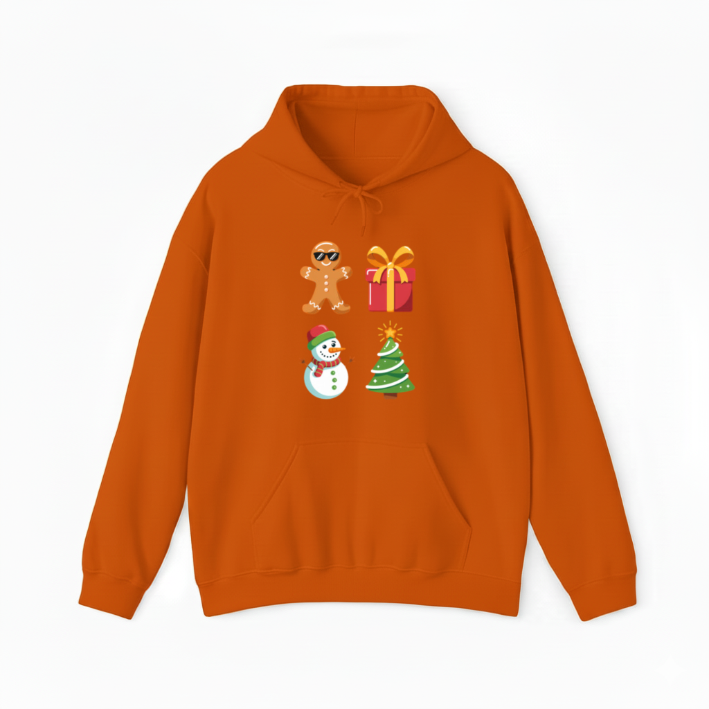 Cute Gingerbread Cookie Season Holiday Cozy Winter Art Hoodie Shirt, up ...