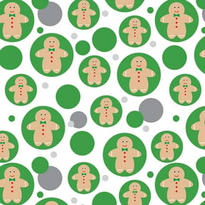 Wrapping Paper Christmas Gingerbread