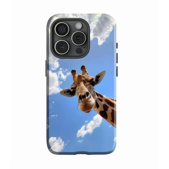 Cute Giraffe Safari Family Animal Case for iPhone 17 16 15 14 13 12 11 ...