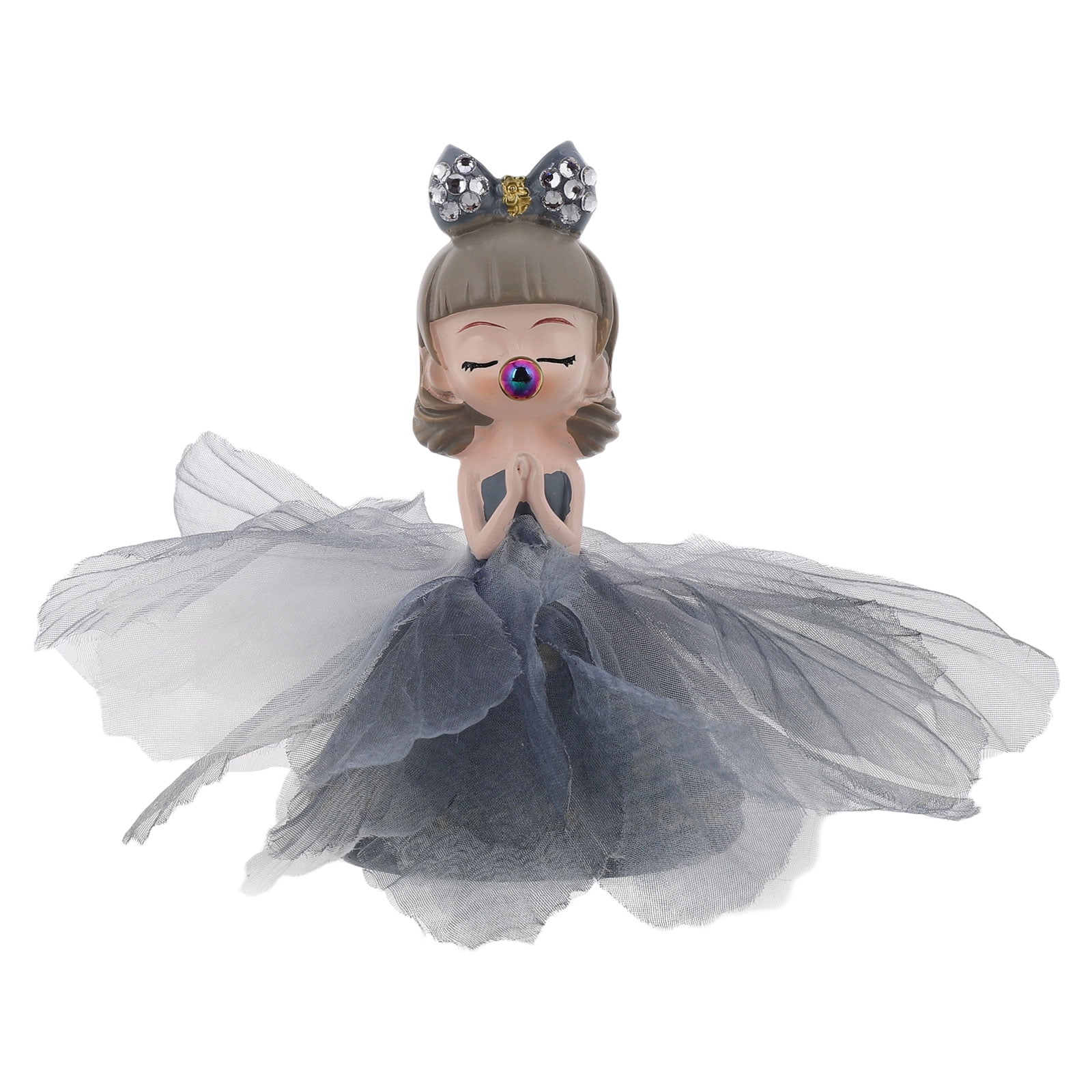 Cute Girl Car Accessories Adorable Girl Figurine For Car Dashboard ...