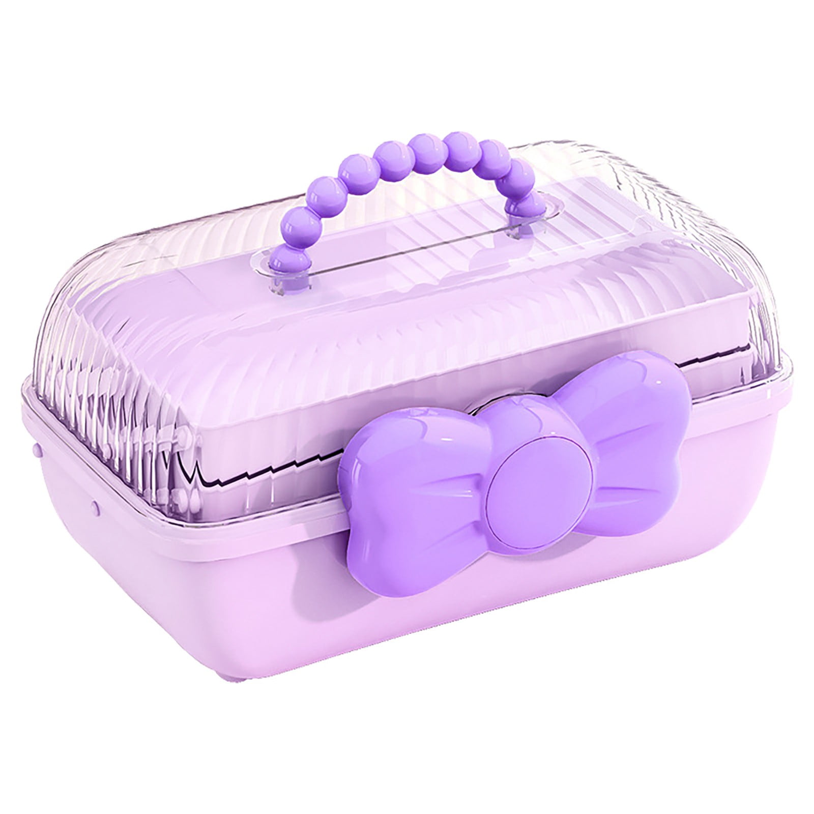 Cute Girl Hair Accessories Storage Box Bow Organizer Box Jewelry Box ...