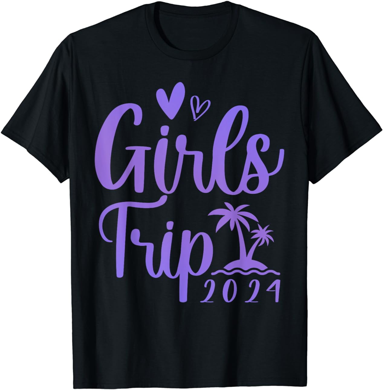 Cute Girls Trip 2024 Beach Vacation Reunion Best Friend Trip T-Shirt ...