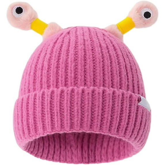 Cute Glowing Little Monster Knit Hat, 2026 New Cartoon Glowing Little ...