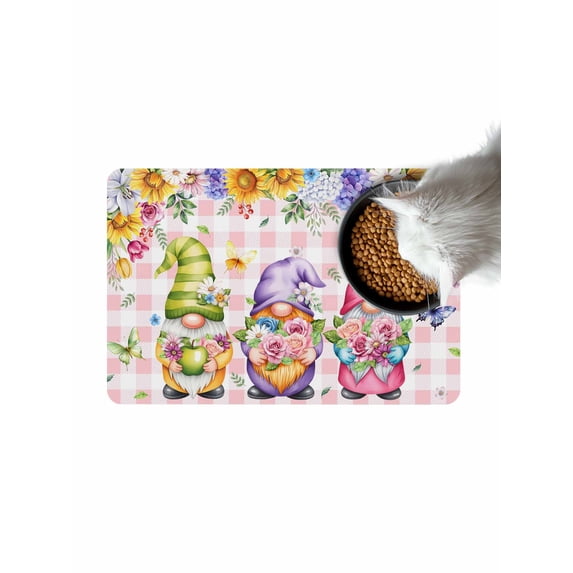 Cute Gnomes Doormat Non Slip Diatomaceous Earth Door Mat Absorbent ...