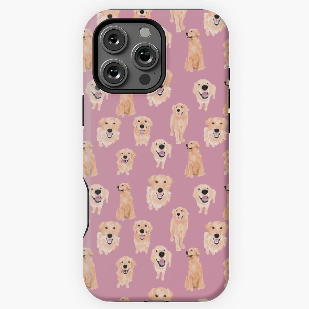 Cute Golden Retriever Dog Puppy Pet Sunflower iPhone 11 12 13 14 15 16 ...