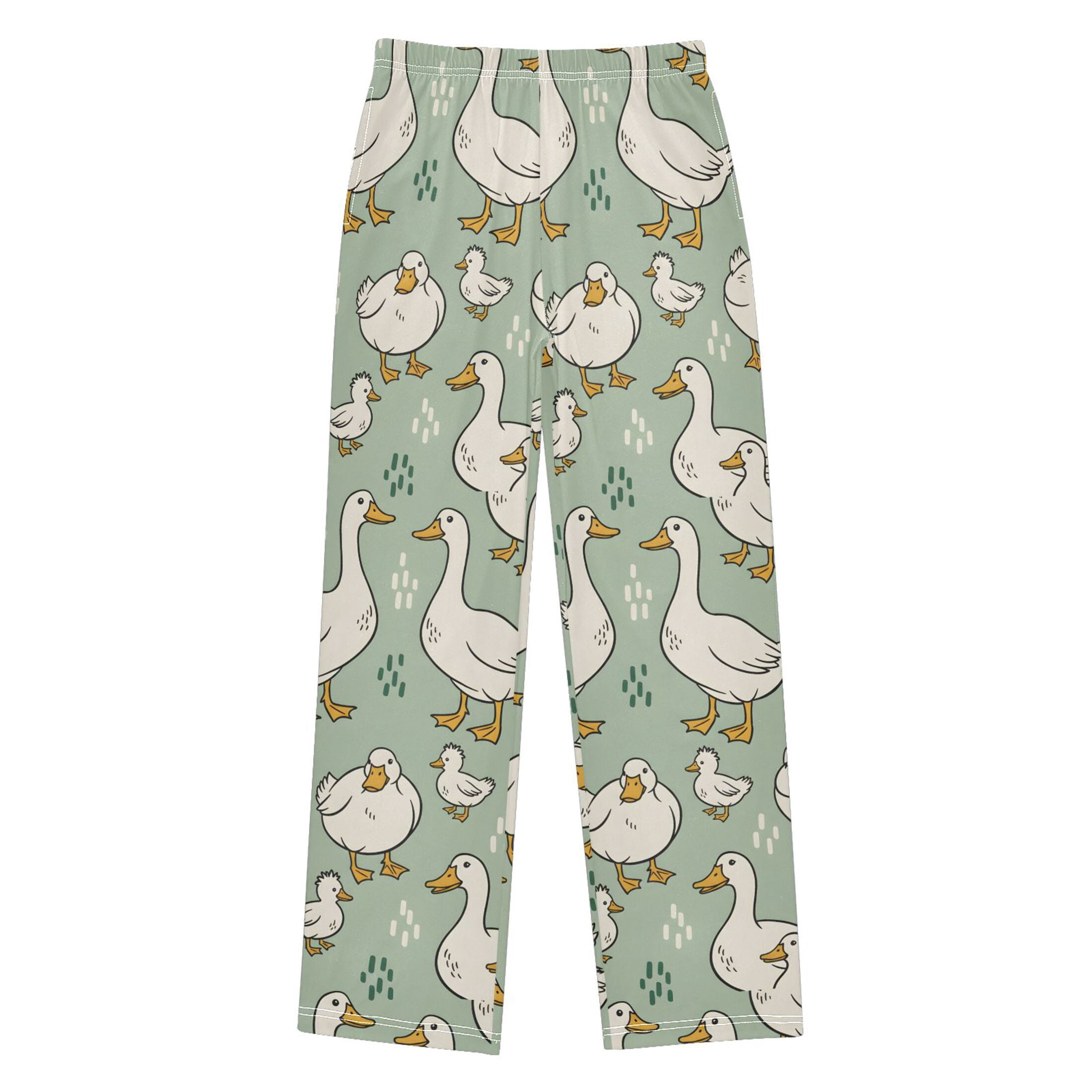 Cute Goose Pajama Pants Soft Lightweight Lounge Pants Bottoms Sleep ...