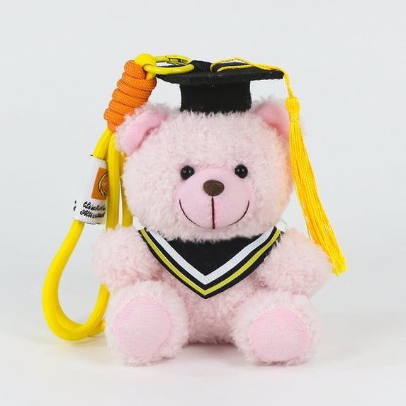 Cute Graduation Bear Plush Toy with Cap - Soft Stuffed Animal for ...