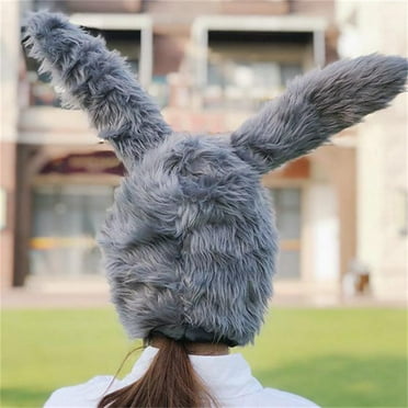 Manunclaims Balaclava Hat Long Bunny Ears Comfortable Windproof ...