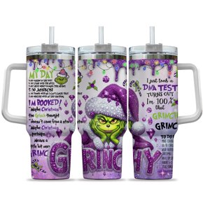Shop Grinch Holiday Tumblers and Insulated Mugs for Festive Gifting