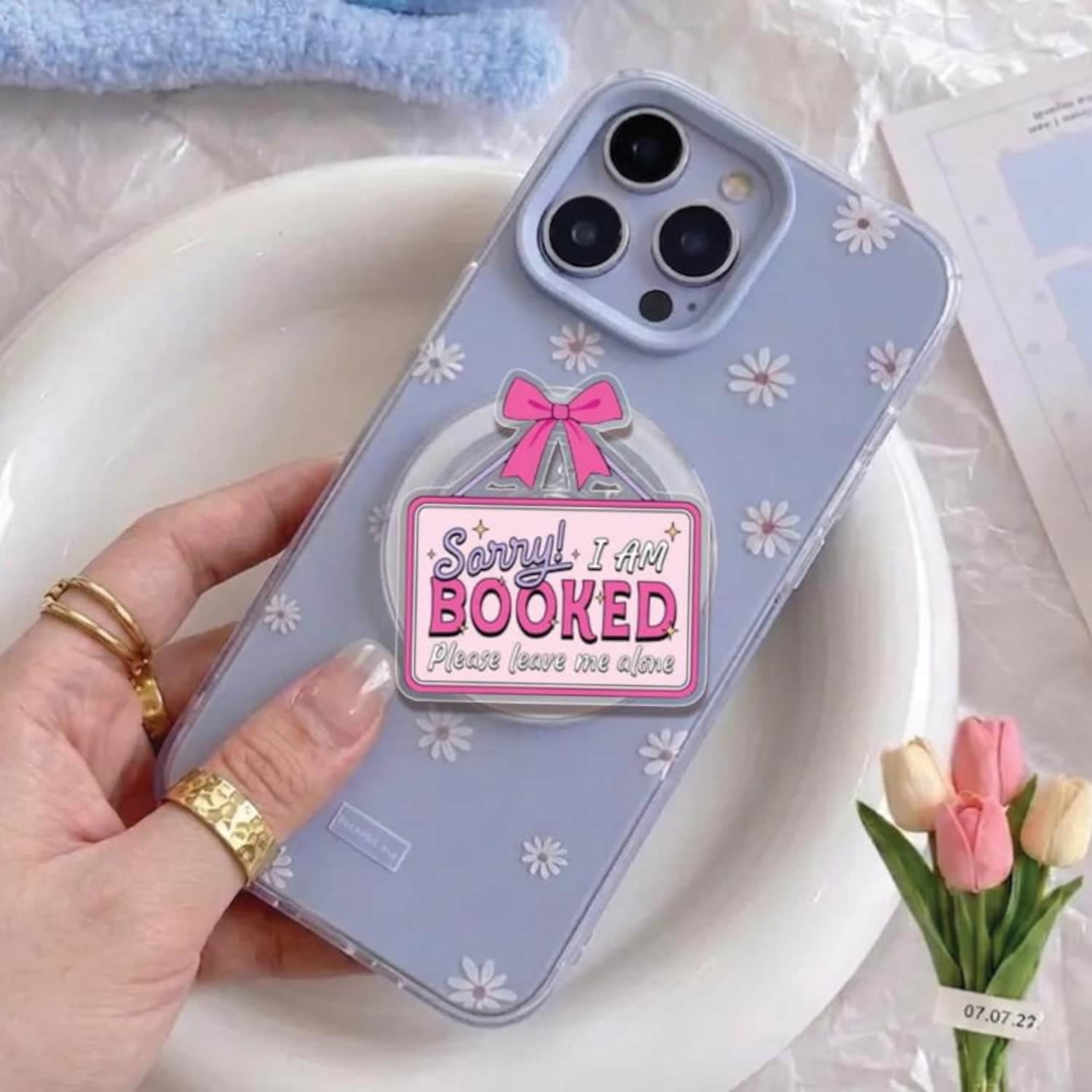 Cute Grip, Magnetic , Cute Accessories, Magnetic Phone Grip for Readers ...