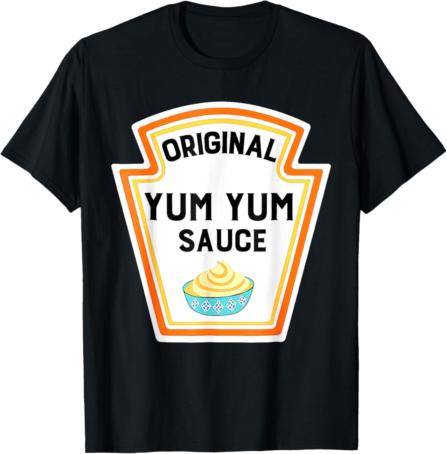 Cute Group Condiments Halloween Costume Family Yum Yum Sauce T-Shirt ...