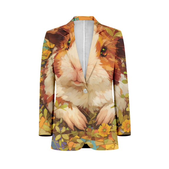 Cute Guinea Pig Customized Men's Suits full man Shawl Collar Gentleman ...