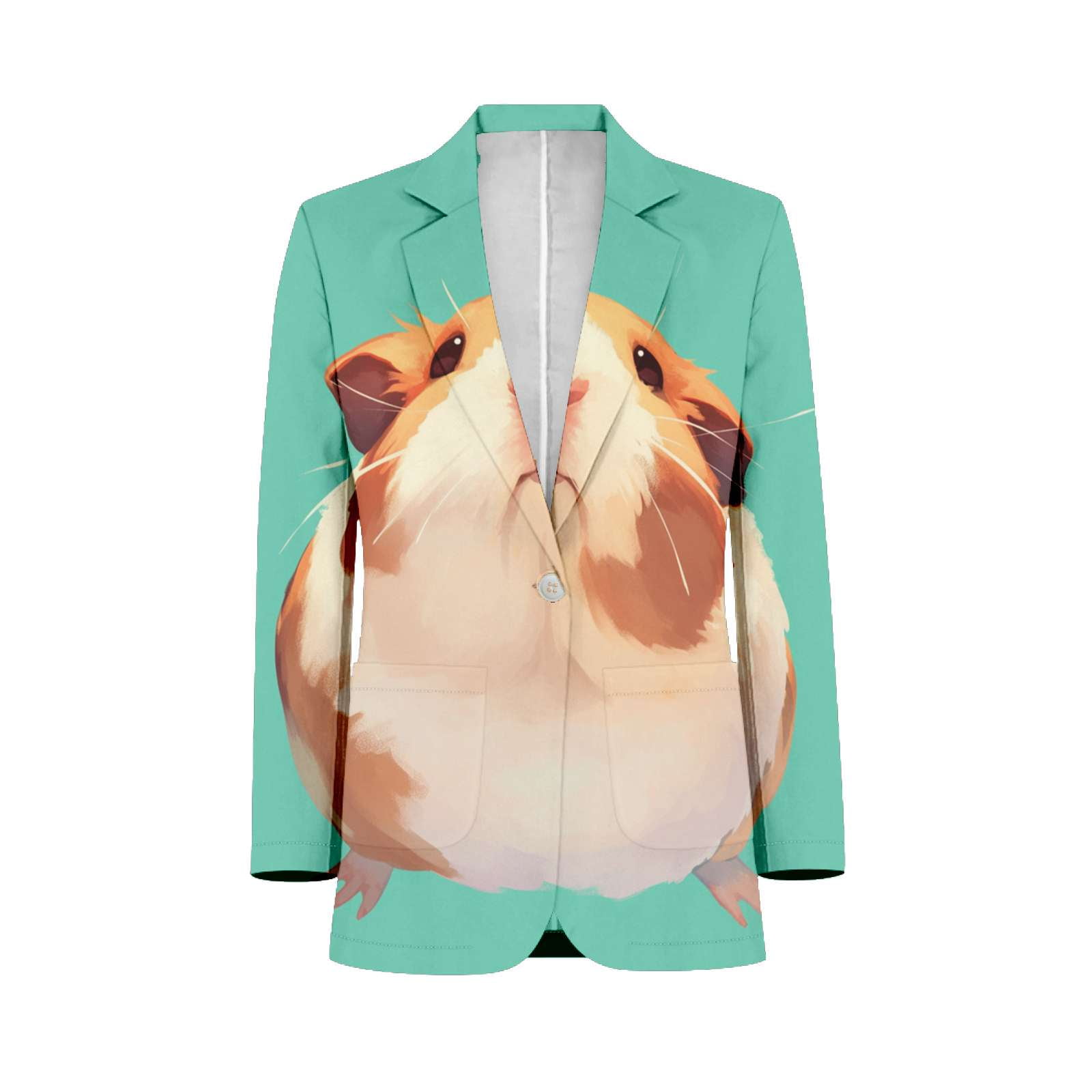Cute Guinea Pig Customized Men's Suits full man Shawl Collar Gentleman ...