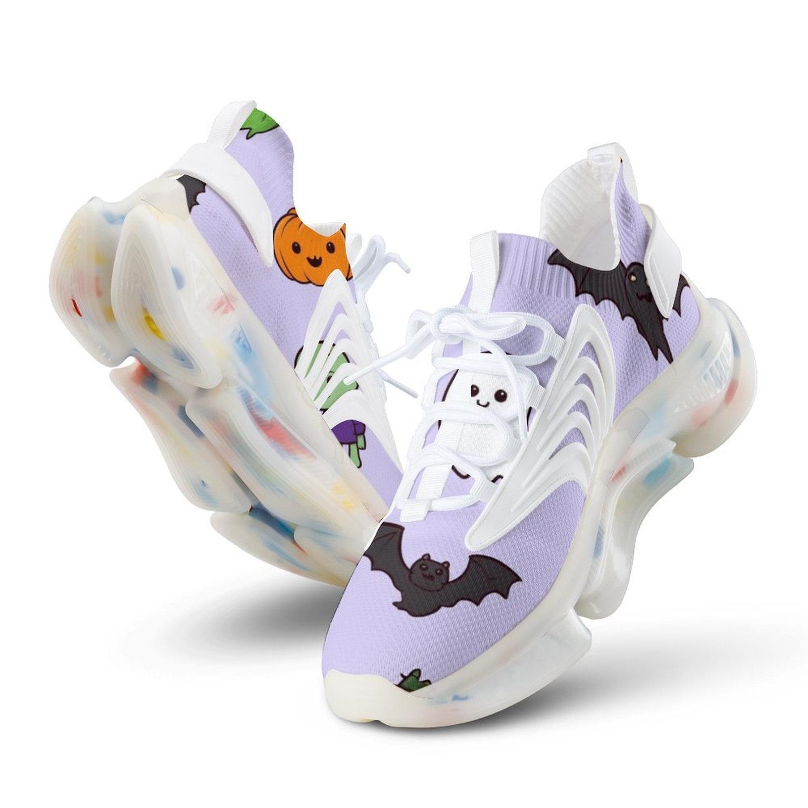 Cute Halloween Friends Walking Shoes for Men Woman Lightweight Tennis ...