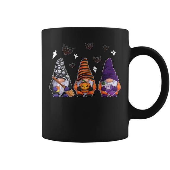 Cute Halloween Gnomes Autumn Pumpkins Fall Holiday V2 Coffee - Walmart.com