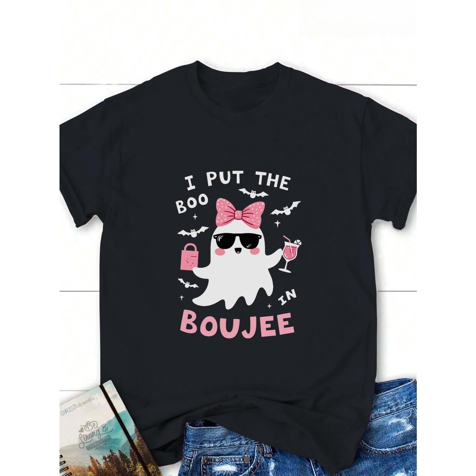 Cute Halloween Style Tee, Boo Boujee Women's "I Am the Soul of Boujee ...