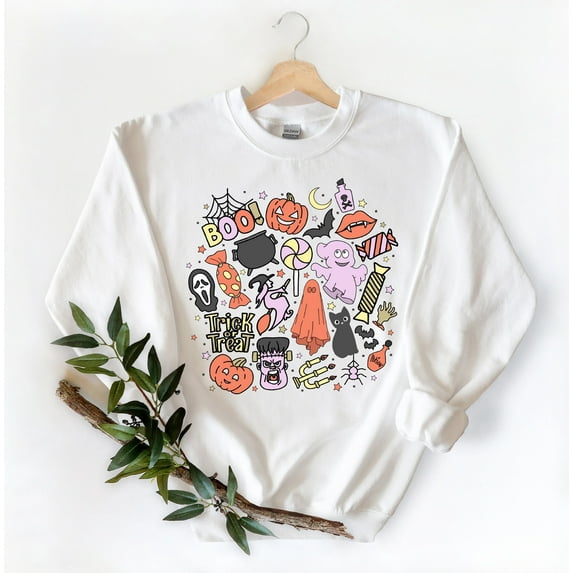 Cute Halloween Theme Shirt for Women, Halloween T-Shirts, Cute Teacher ...