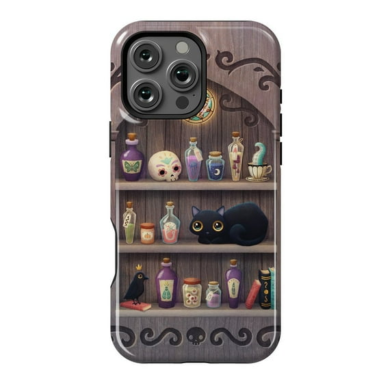 Cute Halloween Themed Phone Case with Kickstand for 11 12 13 14 15 16 ...