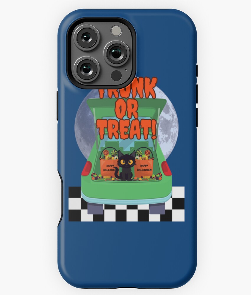 Cute Halloween Trunk or Treat black cat M17181 Phone case for iPhone 11 ...