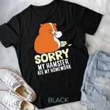 Cute Hamster School My Hamster Ate My Homework Unisex T-Shirt - Walmart.com