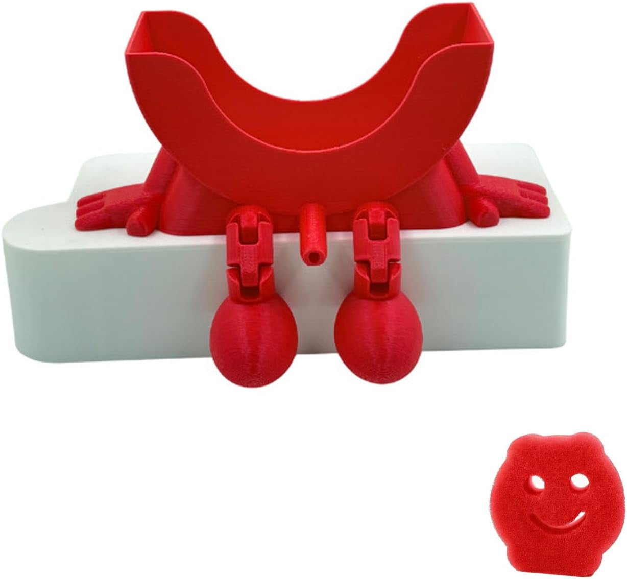 Cute Hanging Sponge Holder with Drainage,2026 New 3D Printing Dish ...