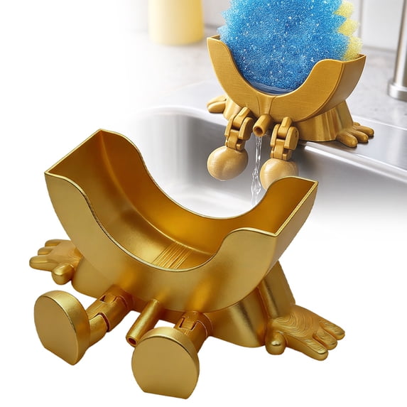 Cute Hanging Sponge Holder with Drainage – Keeps Your Sponge Dry ...