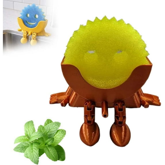 Cute Hanging Sponge Holder with Drainage – Keeps Your Sponge Dry ...