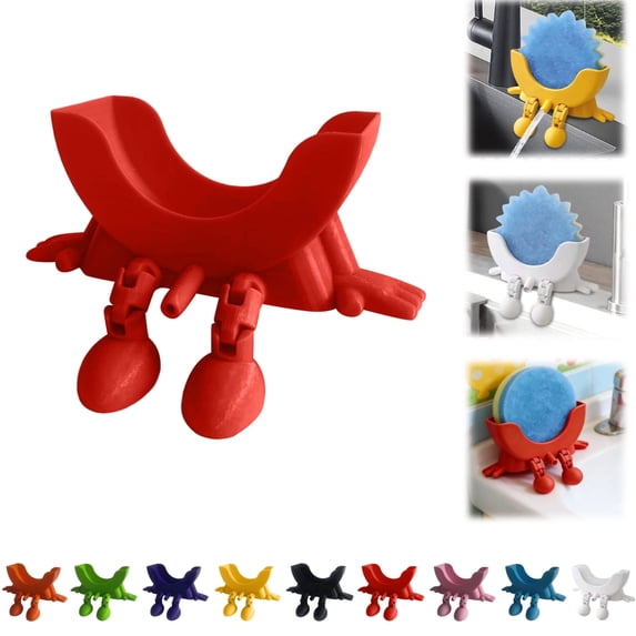 Cute Hanging Sponge Holder with Drainage – Keeps Your Sponge Dry ...