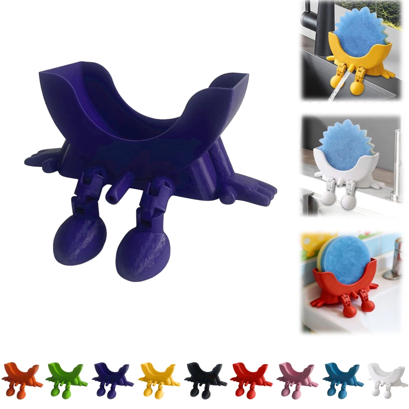 Cute Hanging Sponge Holder with Drainage – Keeps Your Sponge Dry ...