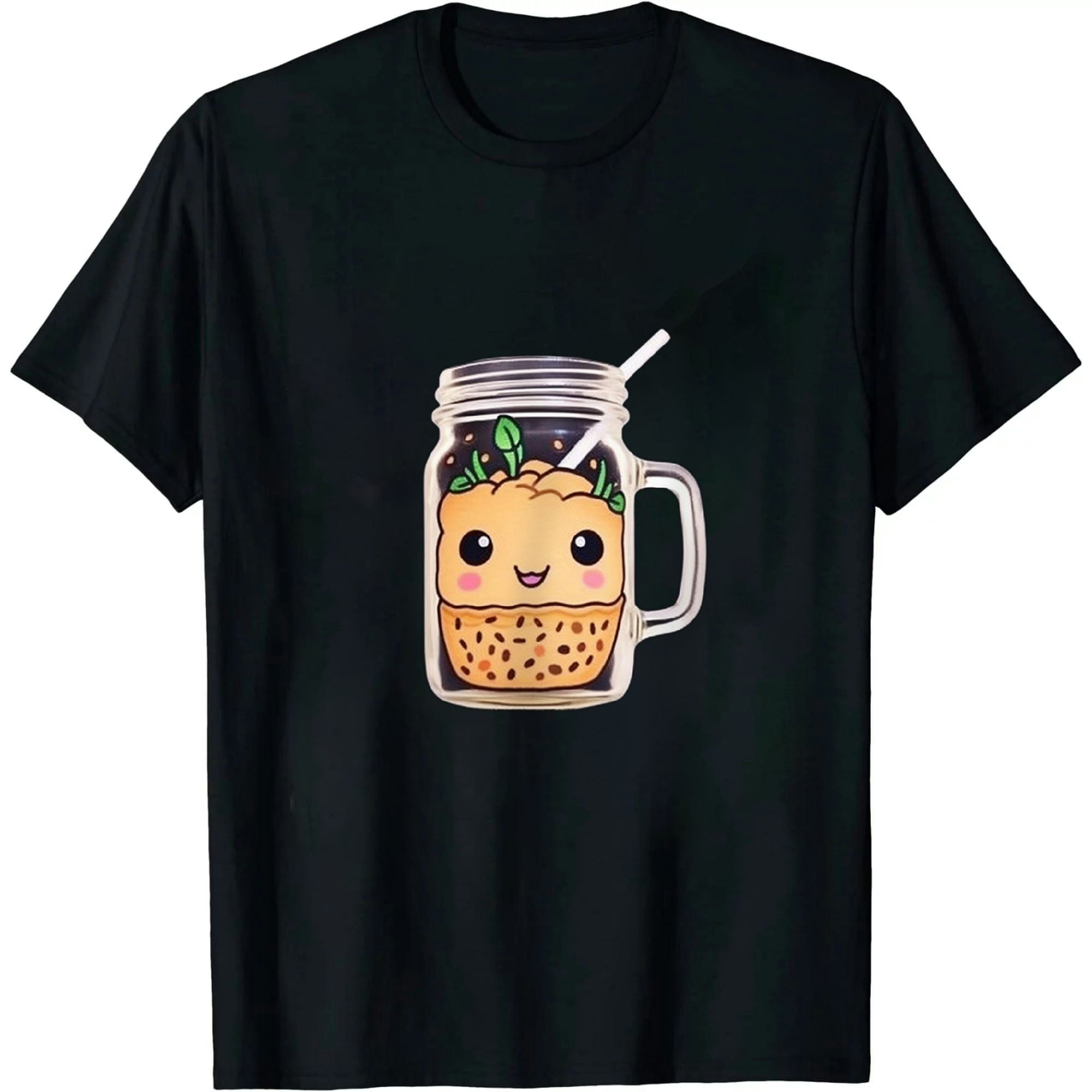 Cute Heartbeat Bubble Tea Boba Tapioca Pearls Milk Japanese Pullover ...