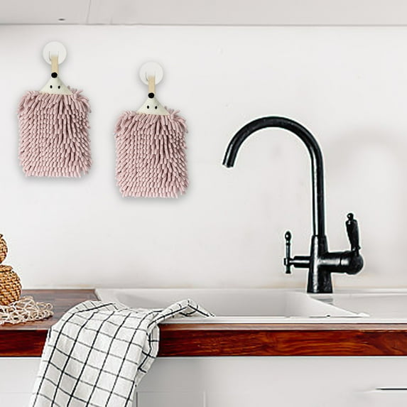 Cute Hedgehog Hand Towel Set, Absorbent Chenille Hand Wipe ...