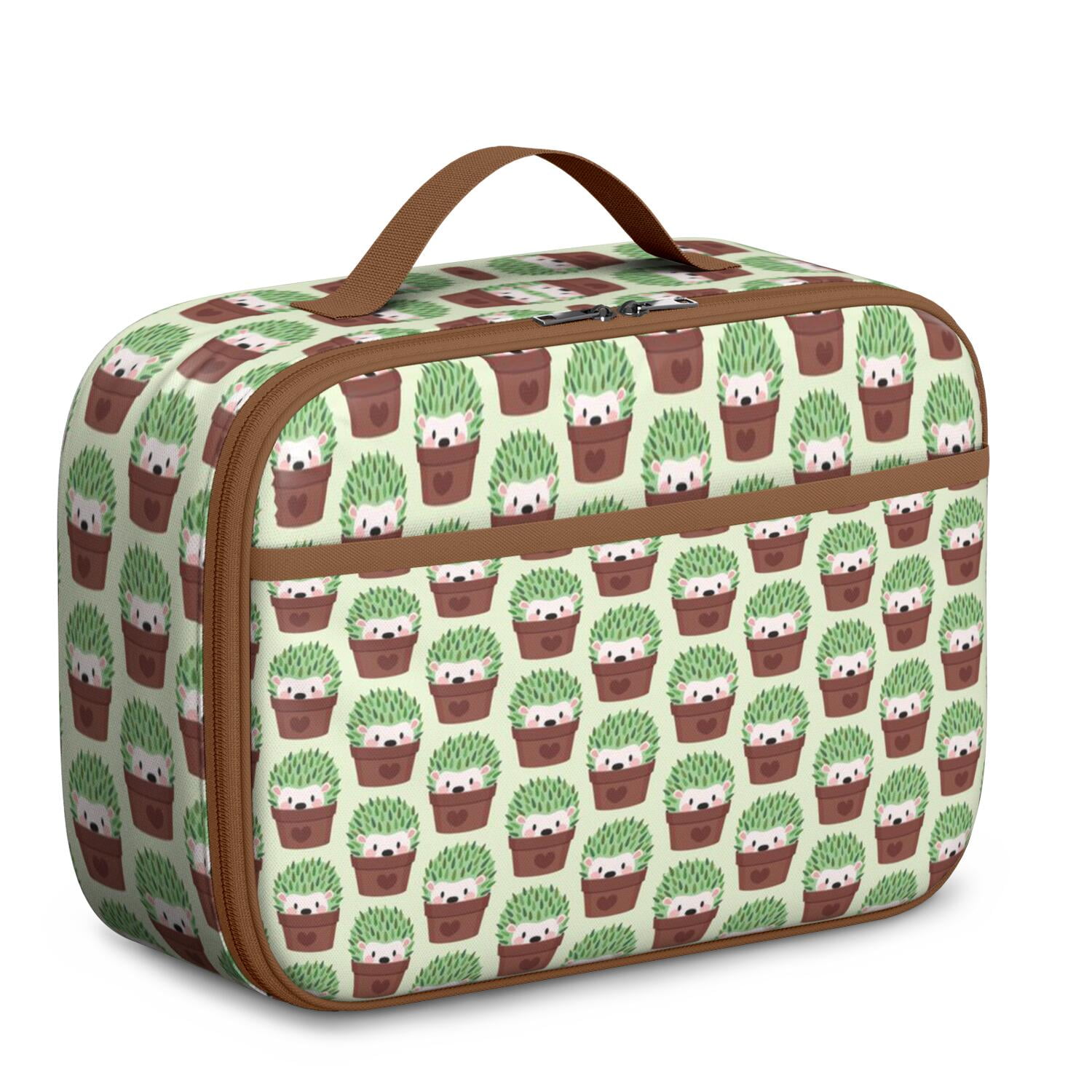 Cute Hedgehog Lunch Bag – Forest Night Sky Scene Pattern Artistic ...