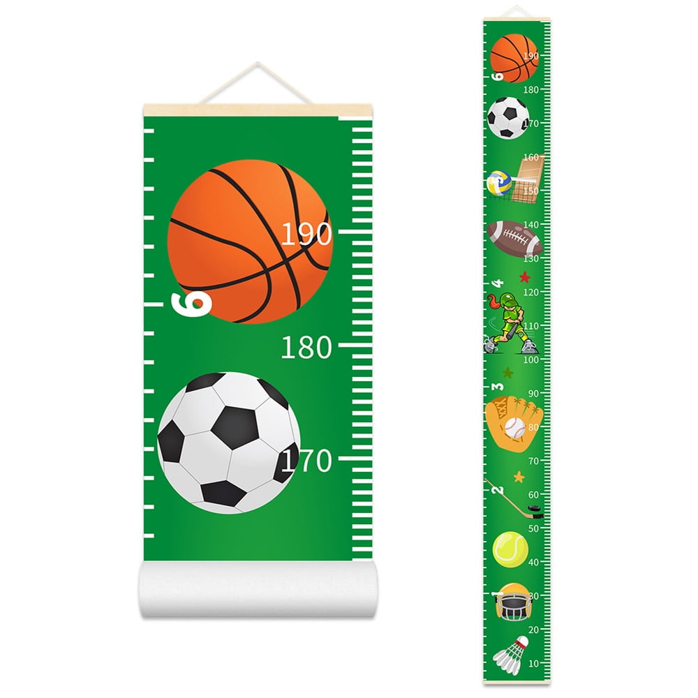 Cute Height Measure Ruler for Children, Cartoon Planet Rocket Sea Fish ...