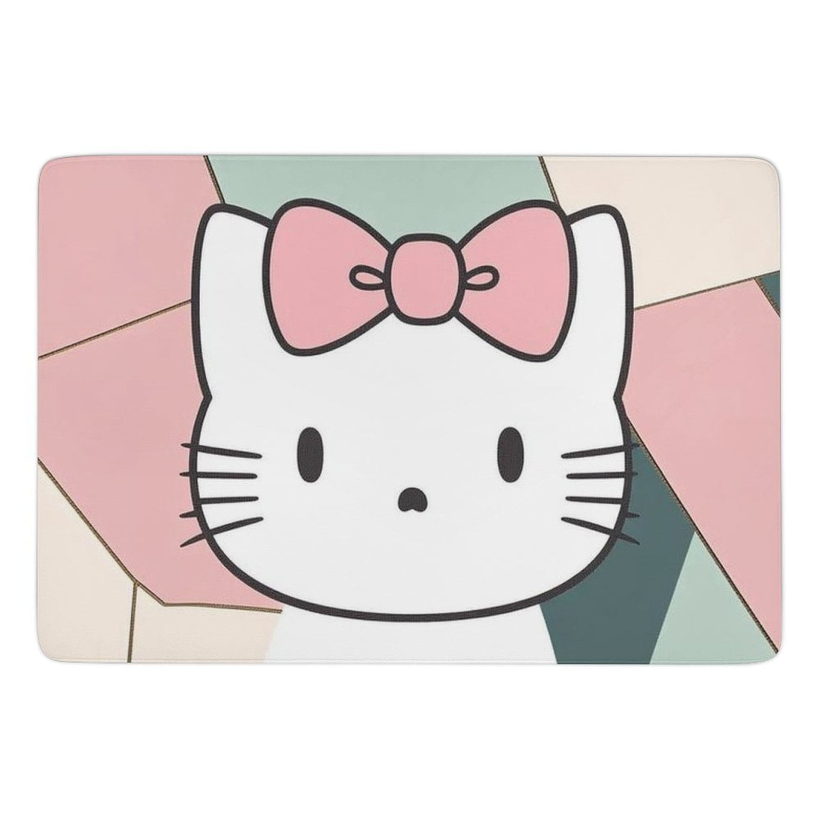 Cute Hello Kitty Area Rug Movie Cartoon Character Rug Modern Cartoon ...