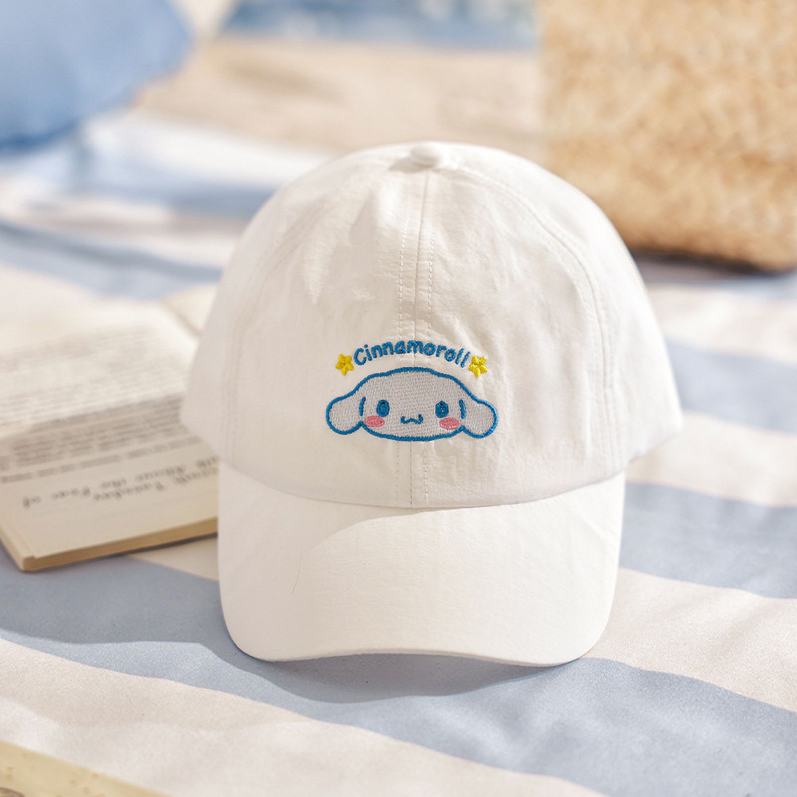 Cute Hello Kitty Baseball Cap Sanrio Kawaii Anime Kuromi Cinnamoroll ...