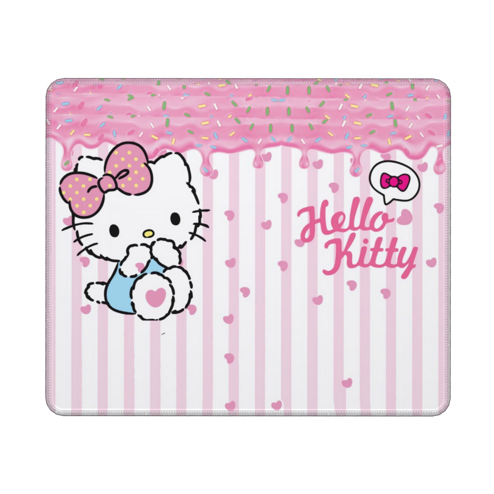 Cute Hello Kitty Mouse Pad,Office Computer Mouse Pad with Stitched ...