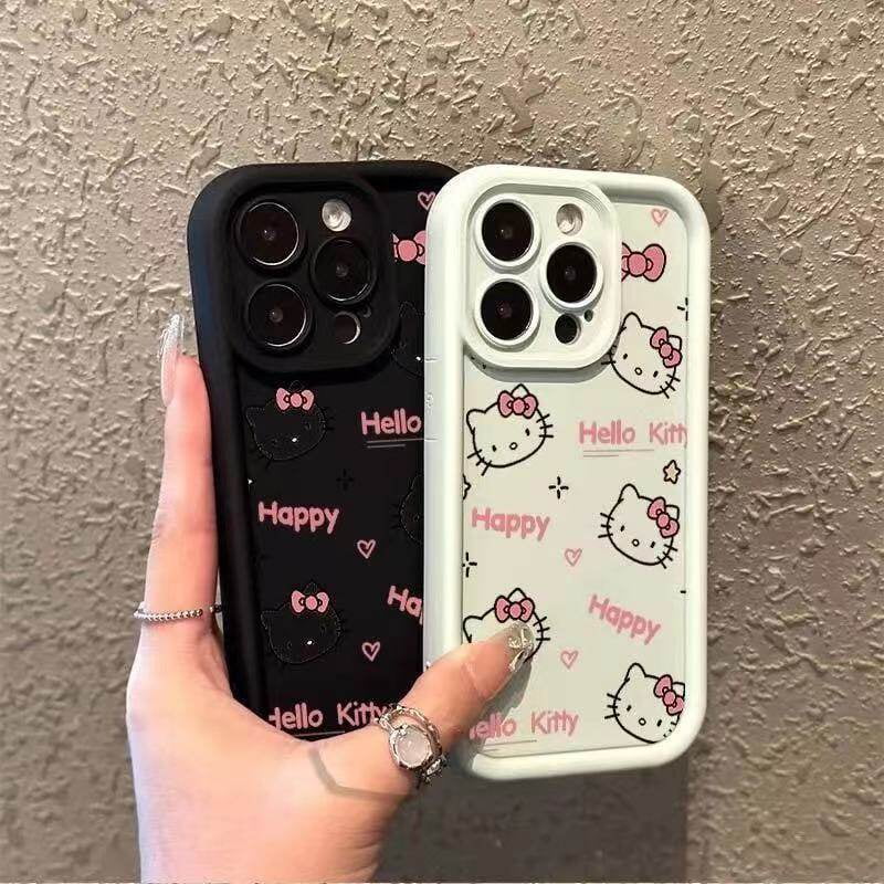 Cute Hello Kitty Phone Case for Samsung Galaxy S24 Ultra S23 S21 S22 ...