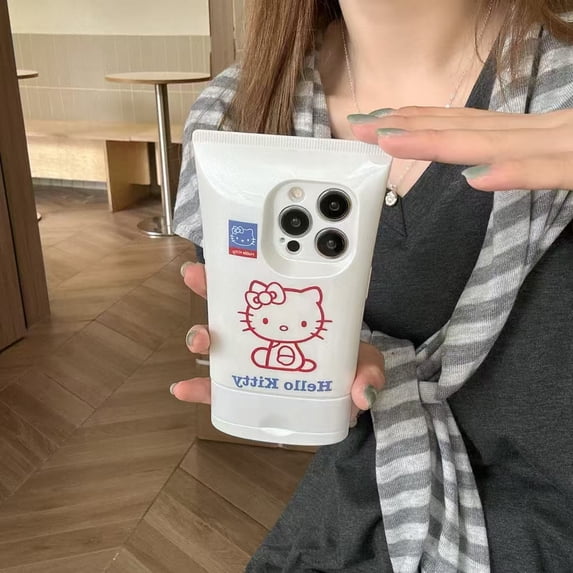 Cute Hello Kitty Phone Case for iPhone 16 15 14 13 Pro Max 16pro 15pro ...