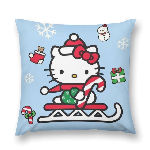 Cute Hello Kitty Pillowcases Hello Kitty Merch for Girls 18 "x18 " Kids ...