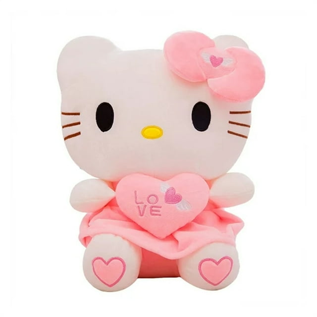 Large Hello Kitty Character Plush Toy, Big Kitten Stuffed Animal ...