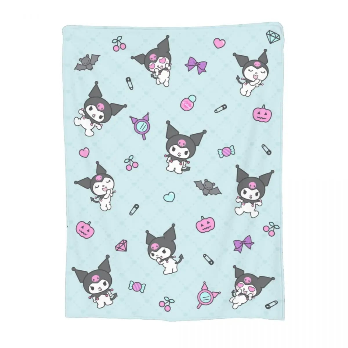 Cute Hello Kitty Throw Blankets Merch For Sofa Ultra Soft Sanrio ...
