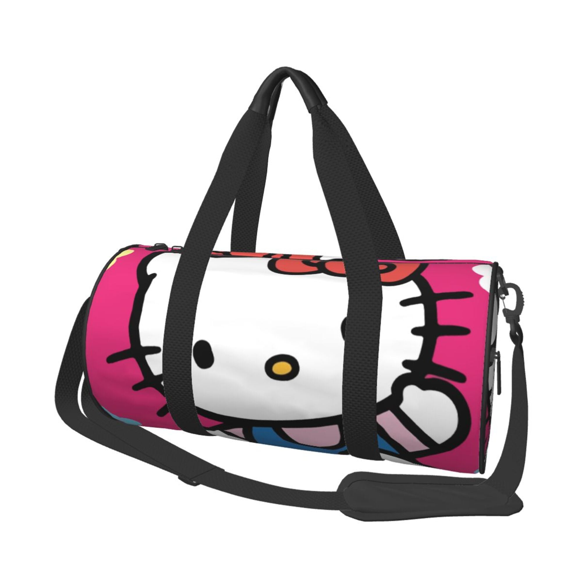 Cute Hello Kitty Travel Duffel Bag Weekender Overnight Bags with Shoe Compartment Carry On Duffle Bag Sports Gym Tote Bags Style 5 Walmart