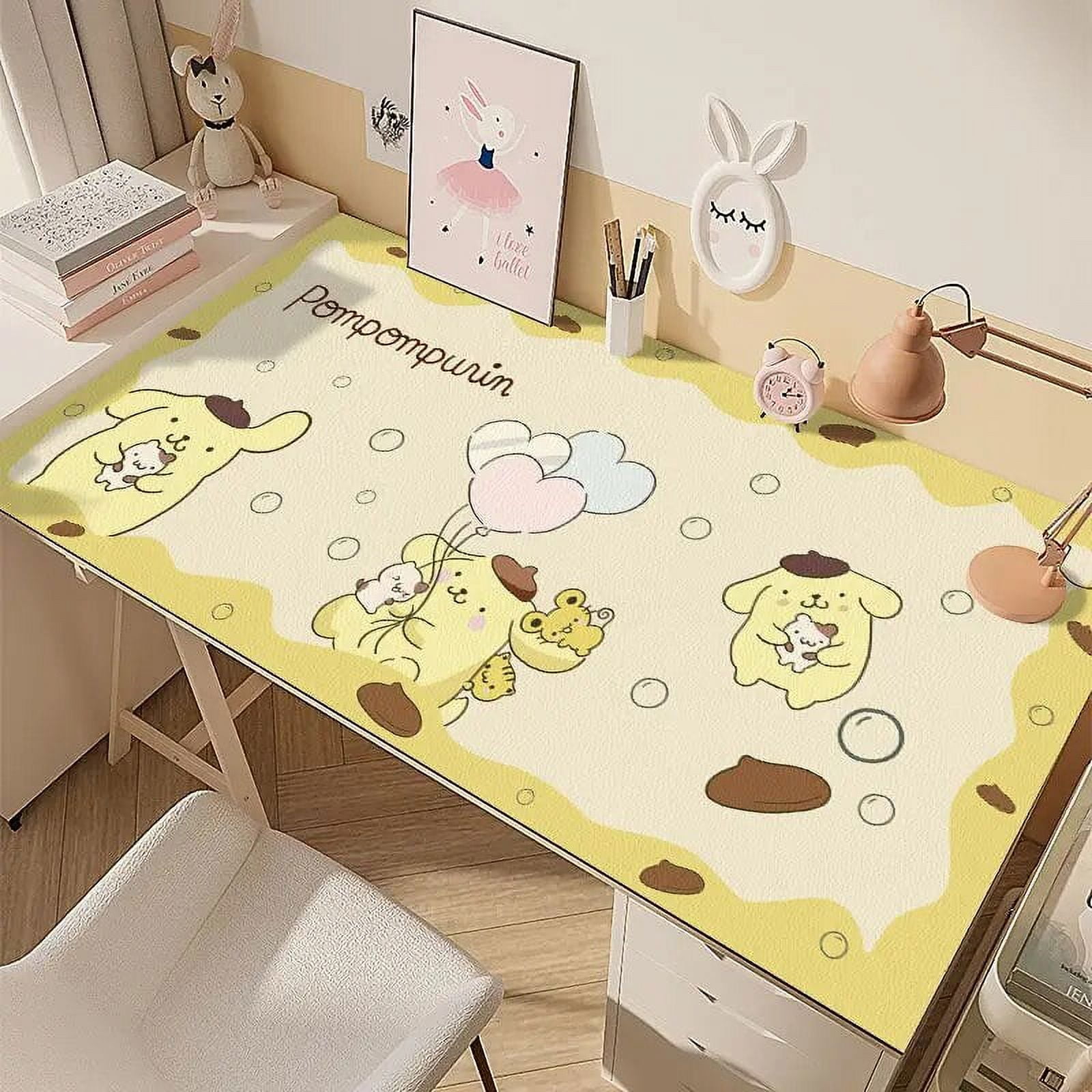 Cute Hello Kitty Y2K Desk Mat Sanrio Kawaii Anime Kuromi Cinnamoroll ...