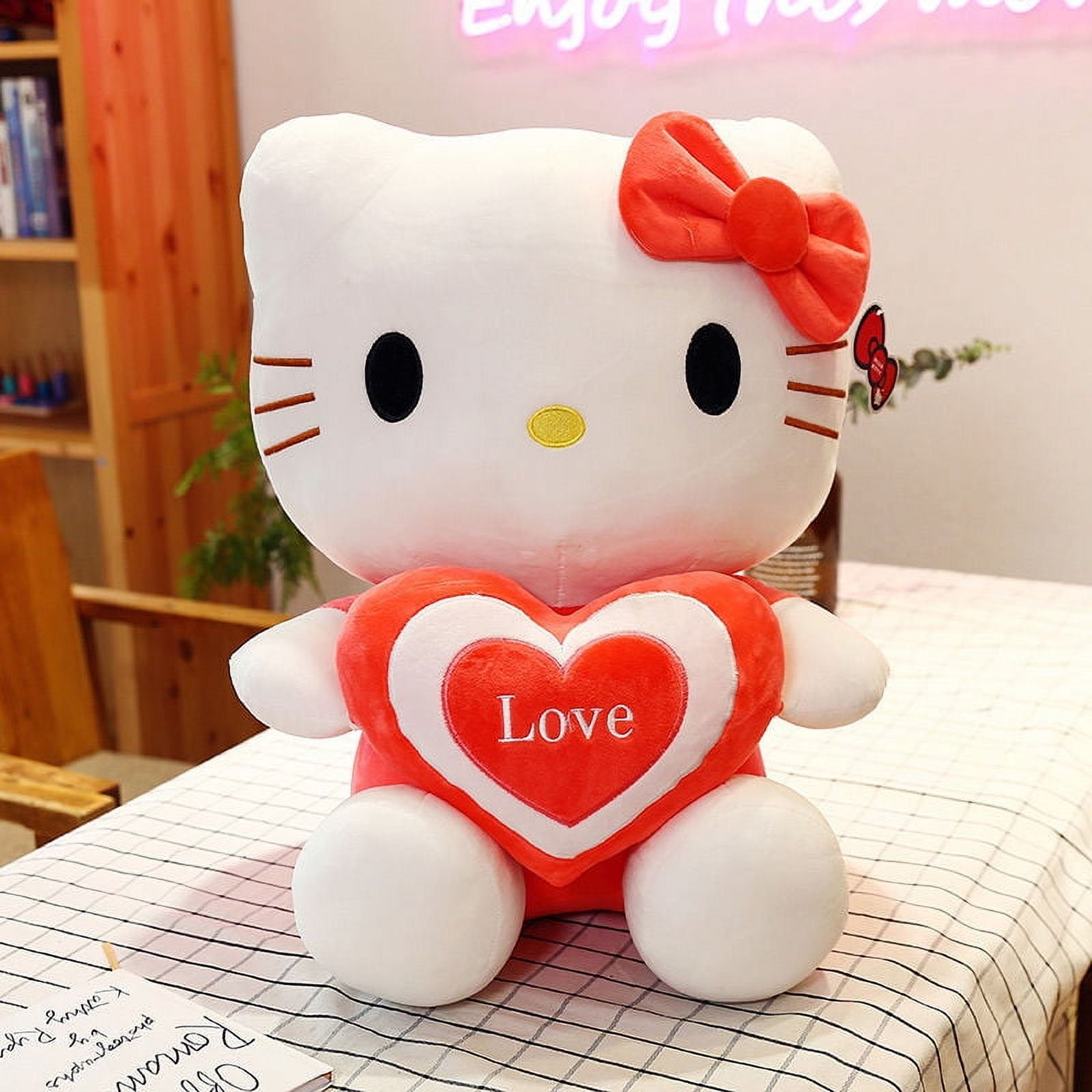 Cute Hello Kitty doll Cuddle Angel KT cuddle flower KT swimming circle ...