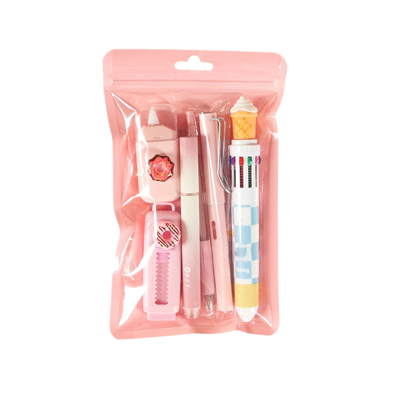 Cute High Visual Animal Stationery Set, Kawaii office Supplies with ...