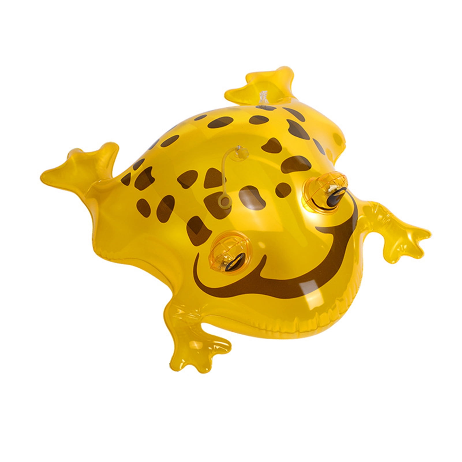 Cute Hilarious Flashing Frog Balloon - Airtight Colorful Inflatable Toy ...